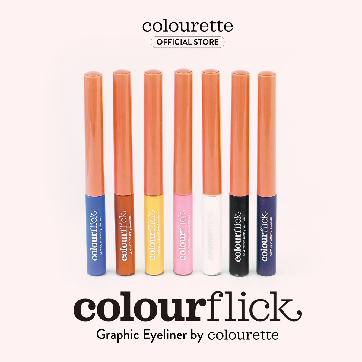 Colourflick Graphic Eyeliner | Colourette Cosmetics